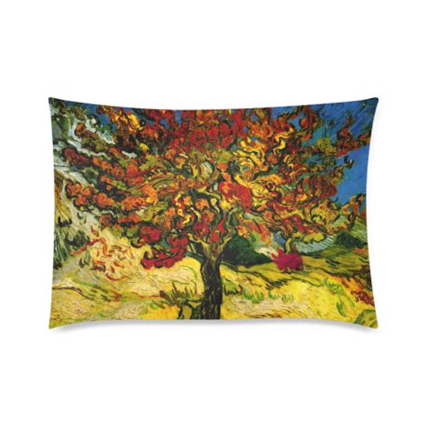 Van Gogh Mulberry Tree Custom Zippered Pillow Case 20 X30 Twin Sides