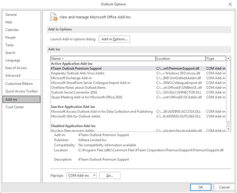 Outlook Not Responding Help