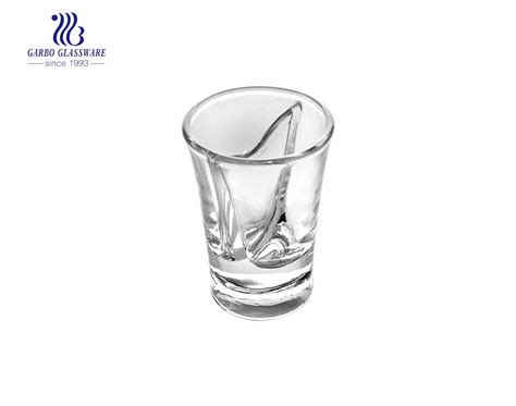 4oz Shot Glass Custom Spray Colored Vodka Liquor Glasses