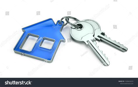 Ключ к новой концепции дома стоковая иллюстрация 1028634223