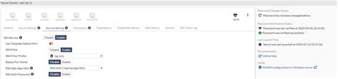 Configuring Ssh Filter Profiles Using The Gui Fortipam 160