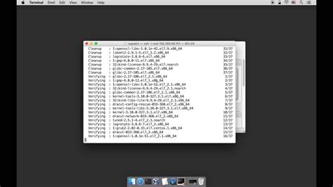 สิ่งที่ทำหลังจากติดตั้ง Centos 7 Yum Update Youtube