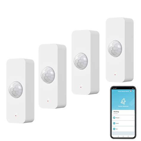Amazon Com WiFi Motion Sensor Smart Motion Detector For Home Security Wireless Motion Sensor