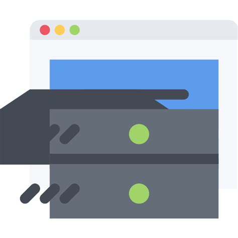 Hosting Server Vector SVG Icon SVG Repo