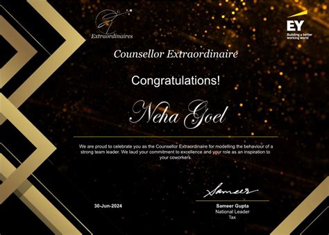 Neha Goel On Linkedin Achievement Gratitude Award Teamwork