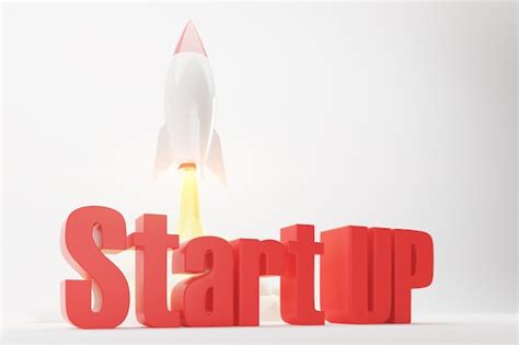 Premium Photo Vertical Cartoon Rocket White Background 3d