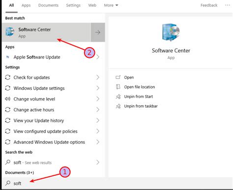How To Use Windows Software Center Service Desk