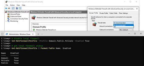 How To Enable Windows Firewall Using Powershell Sql Dba Blog