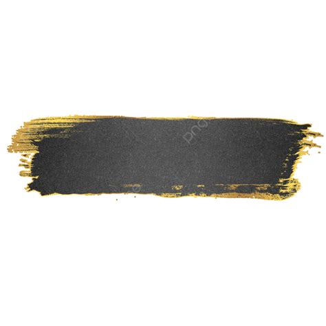 반짝이는 검정 제목 프레임 아래쪽 세 번째 브러시 스트로크 샤이니 블랙 제목 프레임 브러시 스트로크 Png 일러스트 및 Psd 이미지 무료 다운로드 Pngtree