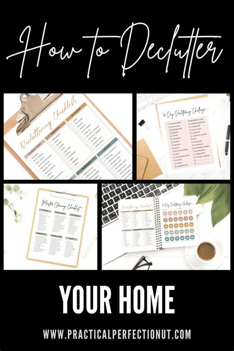 Conquer Clutter With A Declutter Your Home Checklist Practical Perfection