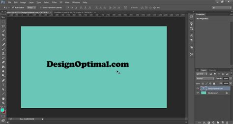 How To Create Glass Text Effect In Adobe Photoshop Designoptimal