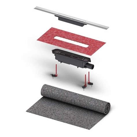 TECE Drainprofile 671013 Душевой лоток 1000 мм - монтаж на плиточный ...