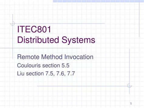 ppt understanding rmi and rpc for distributed systems powerpoint