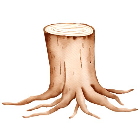 Human Tree Trunk With Roots Graphic Creative Fabrica