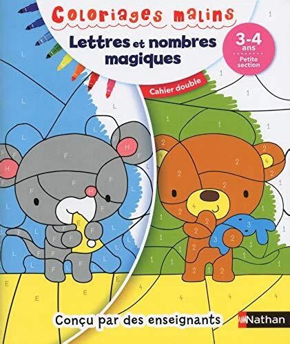 Coloriages Malins Duo Lettres Et Noms Magiques Ps French Edi Eur 1362