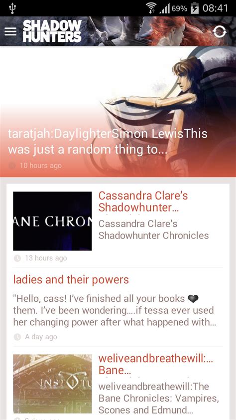 Cassandra Clare Shadowhunters Apk 안드로이드용 다운로드 최신 버전