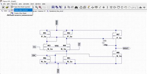 Simulation Of Operational Amplifier Using LTspice Tool And BSIM Model Circuit Generator