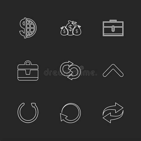 arrows directions pointer arrow user interface pointer stock