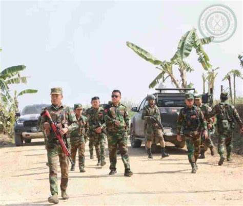 Tnla ထိပ်ပိုင်း ခေါင်းဆောင်များ နမ့်ခမ်းမြို့ကို သွားရောက် ကြည့်ရှုစစ