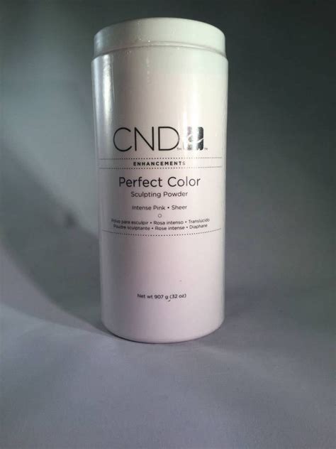 Cnd High Performance Perfect Color Acrylic Powder Intense Pink Sheer