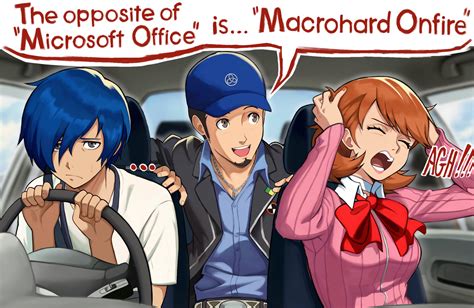 Yuuki Makoto Takeba Yukari And Iori Junpei Persona And 1 More Drawn