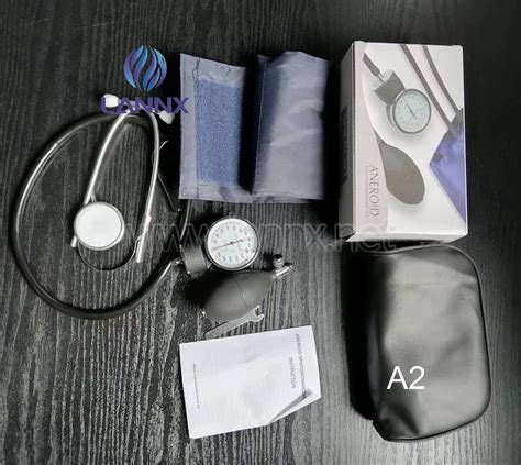 Lannx A2 Oem Medical Standard Manual Aneroid Sphygmomanometer With Stethoscope Upper Arm Digital