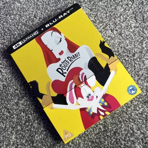 Who Framed Roger Rabbit 4k Uhd And Blu Ray Steelbook Like New £0 99