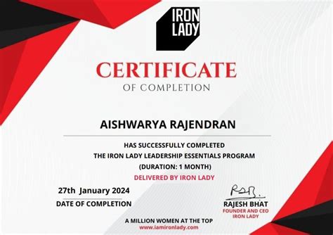 Aishwarya Rajendran On Linkedin Ironlady Strategicleadership Movingtowardsexcellence 14