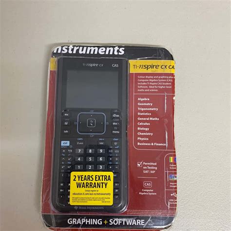 texas instruments nspire cx cas graphing calculator