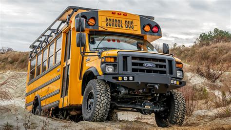 Mini School Bus Camper