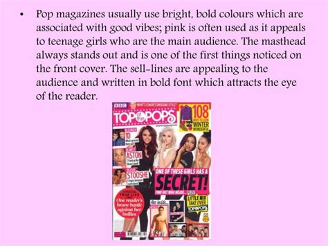 Codes And Conventions Of Pop Music Pptx