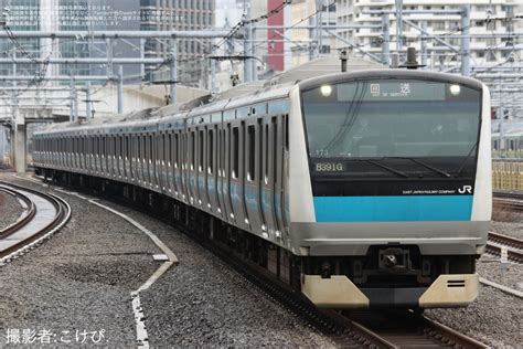 2nd Train 【jr東】e233系サイ173編成東京総合車両センター入場の写真 Topicphotoid86736