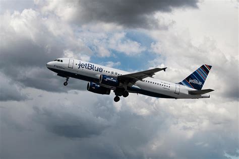 Jet Blue Airbus A320 Takeoff Photograph By Erik Simonsen Pixels