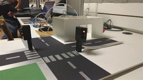 fp kanarias control automático del tráfico de un cruce de calles con