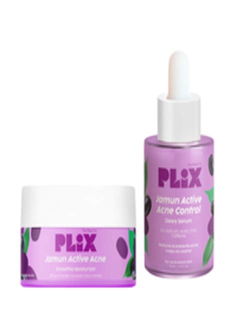 Buy Plix The Plant Fix Set Of 2 Jamun Active Acne Control Dewy Serum