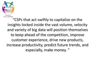 Adopting Analytics In Telecom PPT