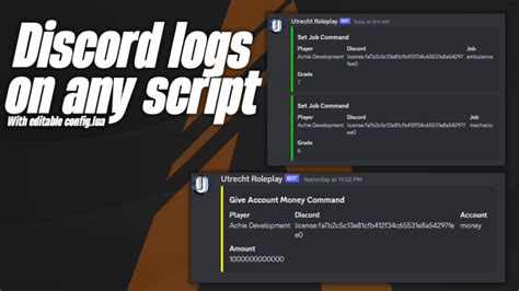 Install Discord Logs On Any Fivem Script By Savwest Fiverr