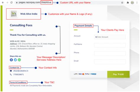 We Expertise In Payment Gateway Set Up With Razorpay Web Alive