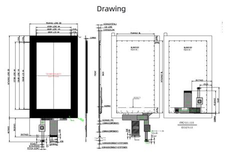 6 Inch Tft Lcd Display 720x1440 Mipi Interface Ips High Brightness Lcd