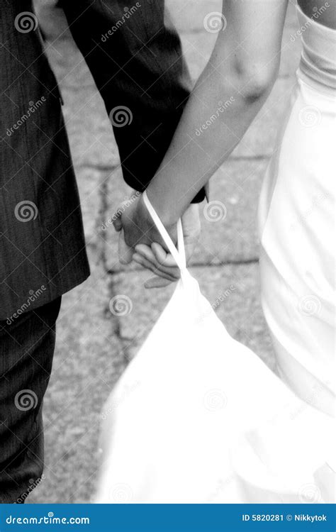 Bride And Groom Hands Stock Image Image Of Beautiful