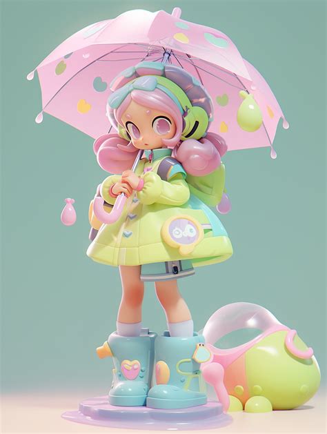 Ai Generated Cute 3d Blind Box Toy Character Best Midjourney Prompts Artofit