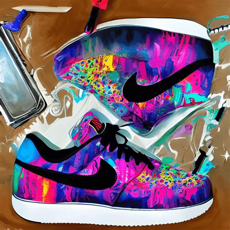 Nike Logo Sneaker Graphic · Creative Fabrica