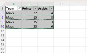 How To Save Filtered Data In Excel With Example