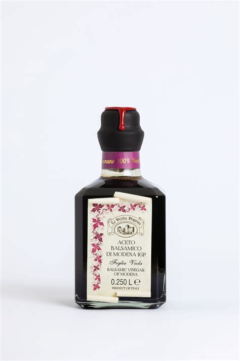 Violet Label Balsamic Vinegar Of Modena Igp Shop La Vecchia Dispensa
