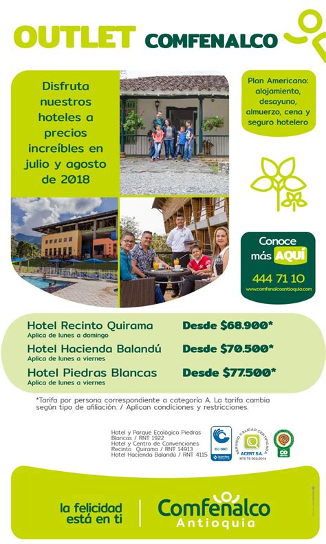Comfenalco Antioquia on Twitter Hasta el 31 de agosto estará a la