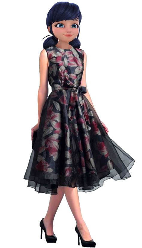 Marinette Ladybug Dress Cute Girl Drawing Miraculous Ladybug Fan Art