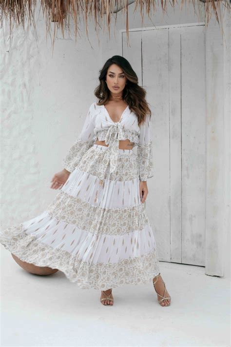 Conjunto Saia E Cropped Manga Longa 1238 Palak Fashions Atacado De Moda Indiana