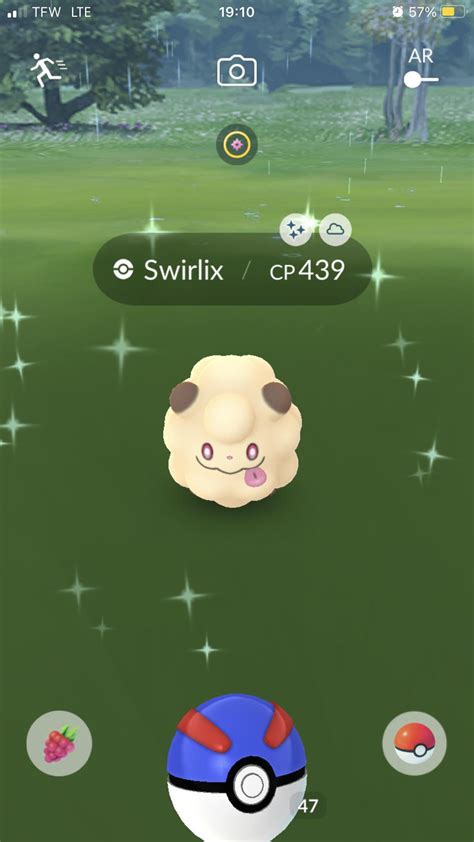 Pokemongo The Second Shiny Swirlix Ive Caught In 24 Hours R