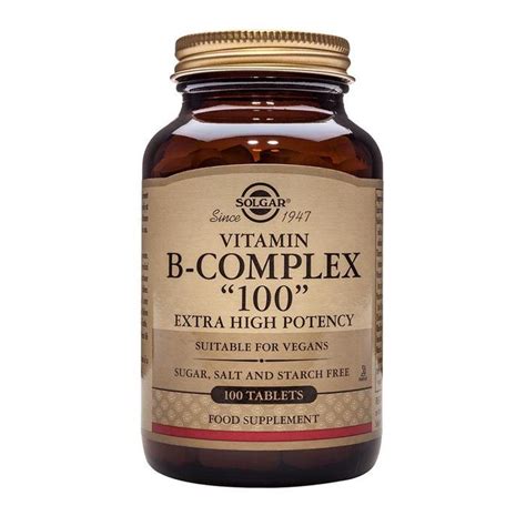 Buy Solgar B Complex 100 Tablet 100's online at best price in the UAE ...