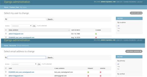 Django With Custom User Model Allauth Does Not Show Username In